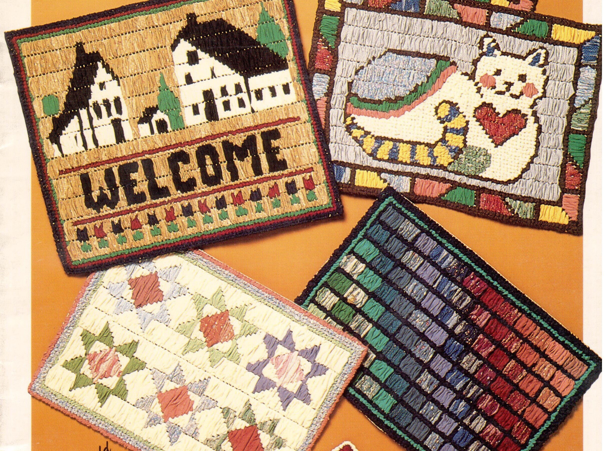 Vintage Rag Rug Pattern Book - Etsy