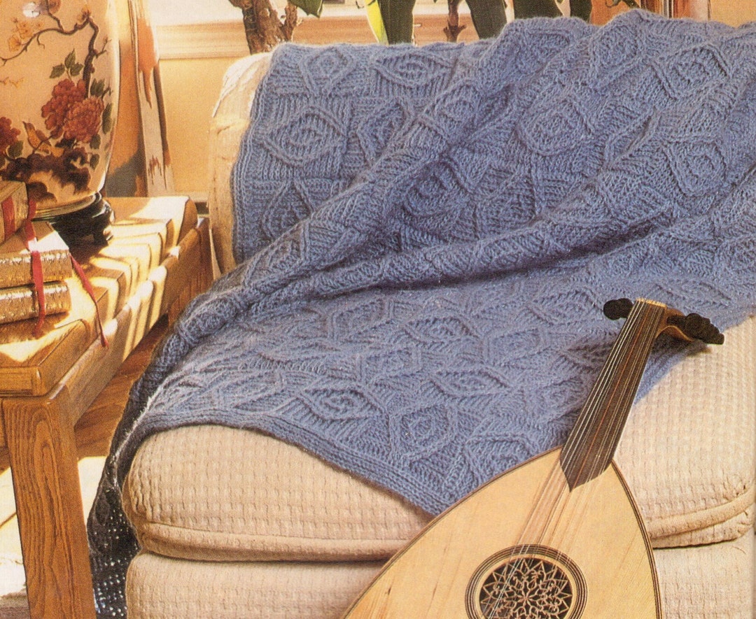 Vintage Crochet Pattern Diamond Afghan Pattern (PDF Download) - Etsy