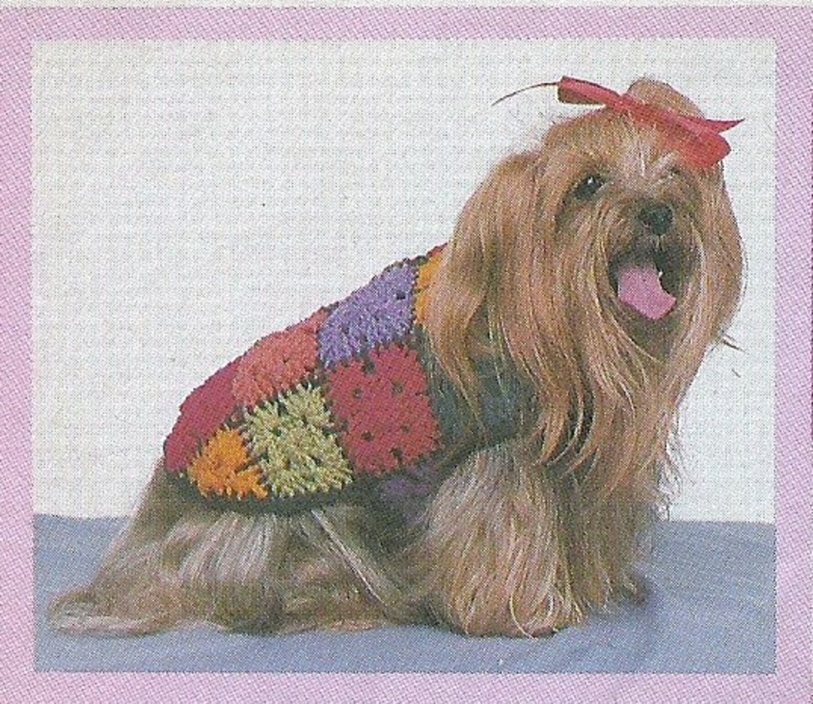 Vintage Crochet Granny Square Dog Jacket Pattern - Etsy