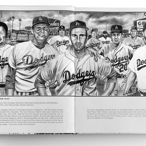 The All-time Dodgers Art Book - Etsy