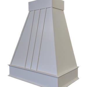 A Frame Style Wooden Range Hood | Solid Hardwood Face and Trim | FREE ...