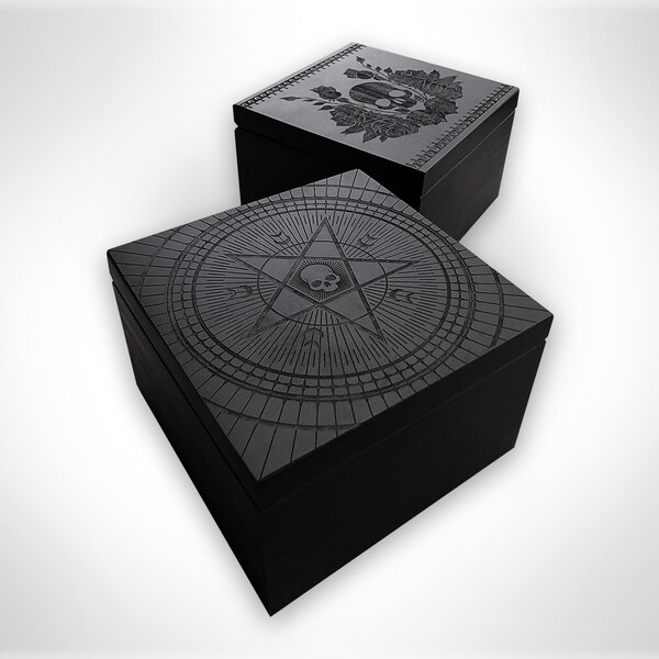 Gothic Jewelry Box - Etsy