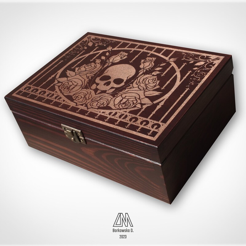 Gothic Jewelry Box - Etsy