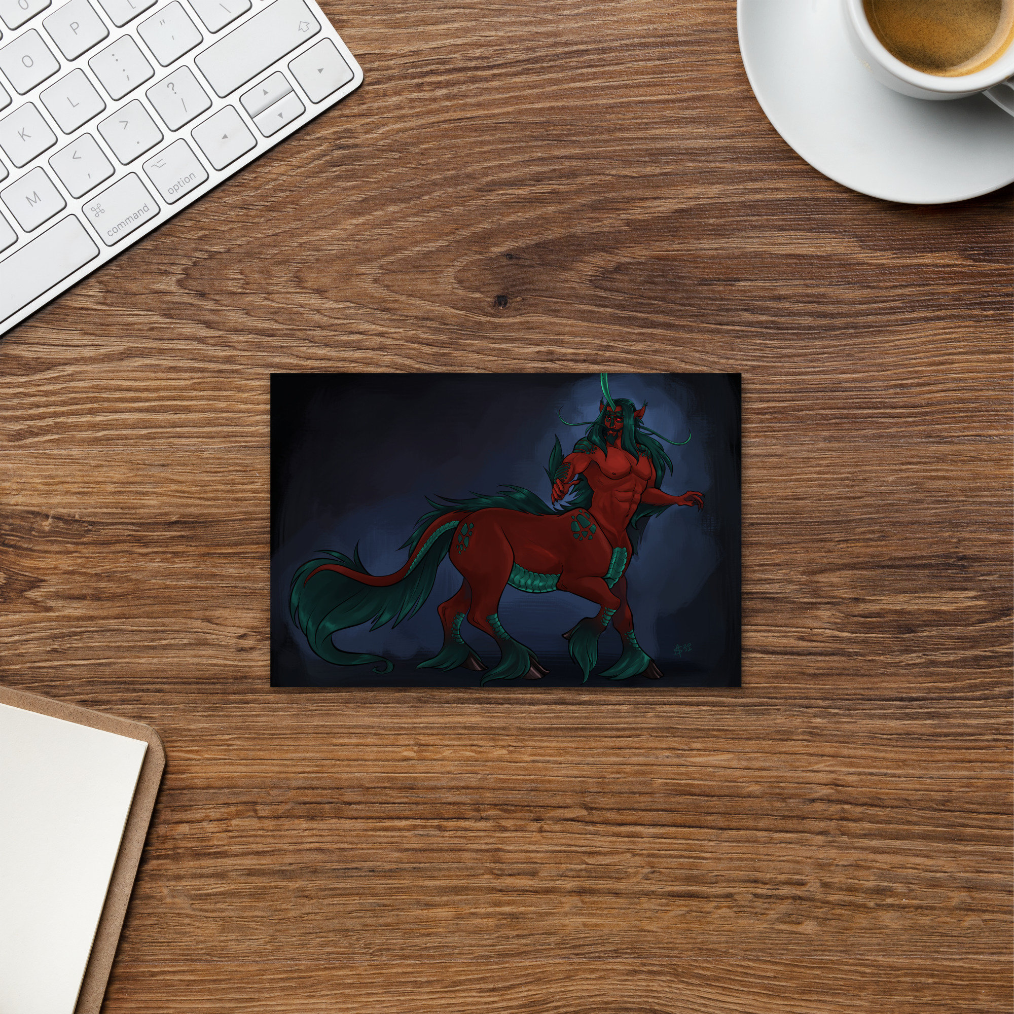 Male Pinup Bara Centaur Kirin Dragon Handsome Fantasy Artwork 4x6 ...