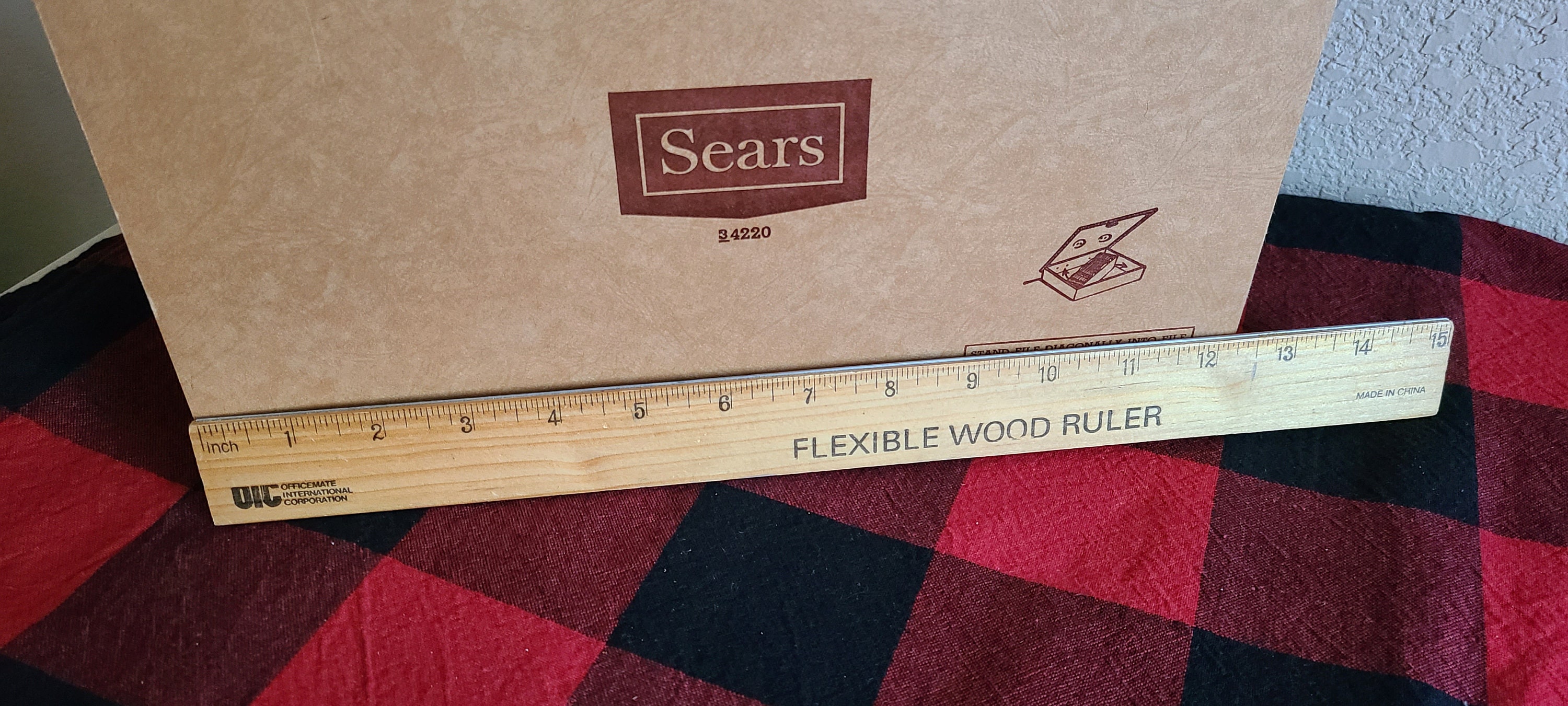 Vintage, SEARS, Expandable, File Folder, Office Supplies, Storage ...