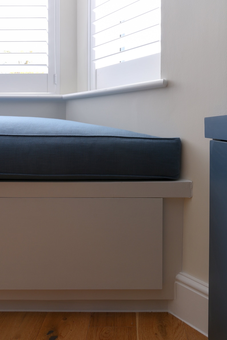 Custom Bay Window Cushion , Window Bench Cushion, Daybed Cushion, Bay ...