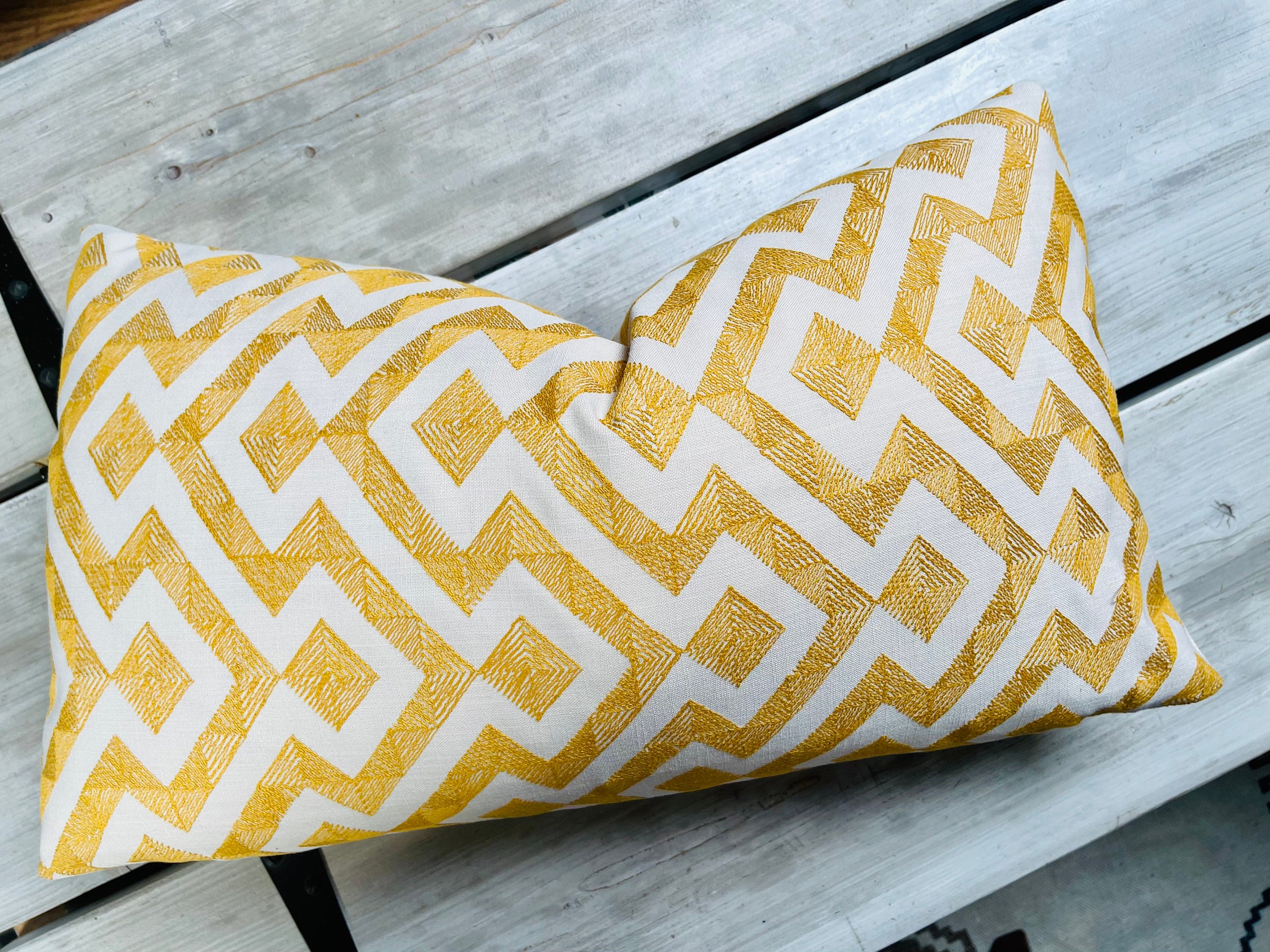 Cream Yellow Print Boho Cushion Throw Pillow Cream Yellow - Etsy UK