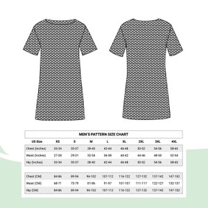 Faux Chainmail Shirt Sewing Pattern Men's XS-4XL PDF Cosplay Pattern ...