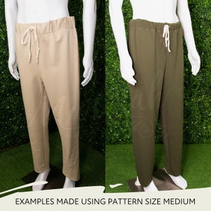 Drawstring Pants Sewing Pattern Mens XS-4XL PDF Cosplay Pattern for ...