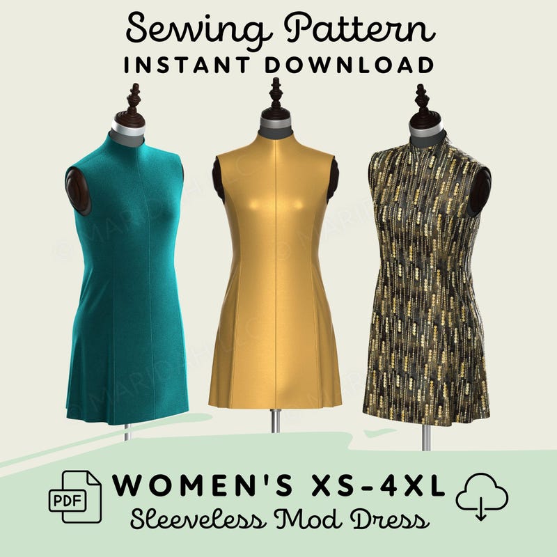 Mod Dress - Etsy