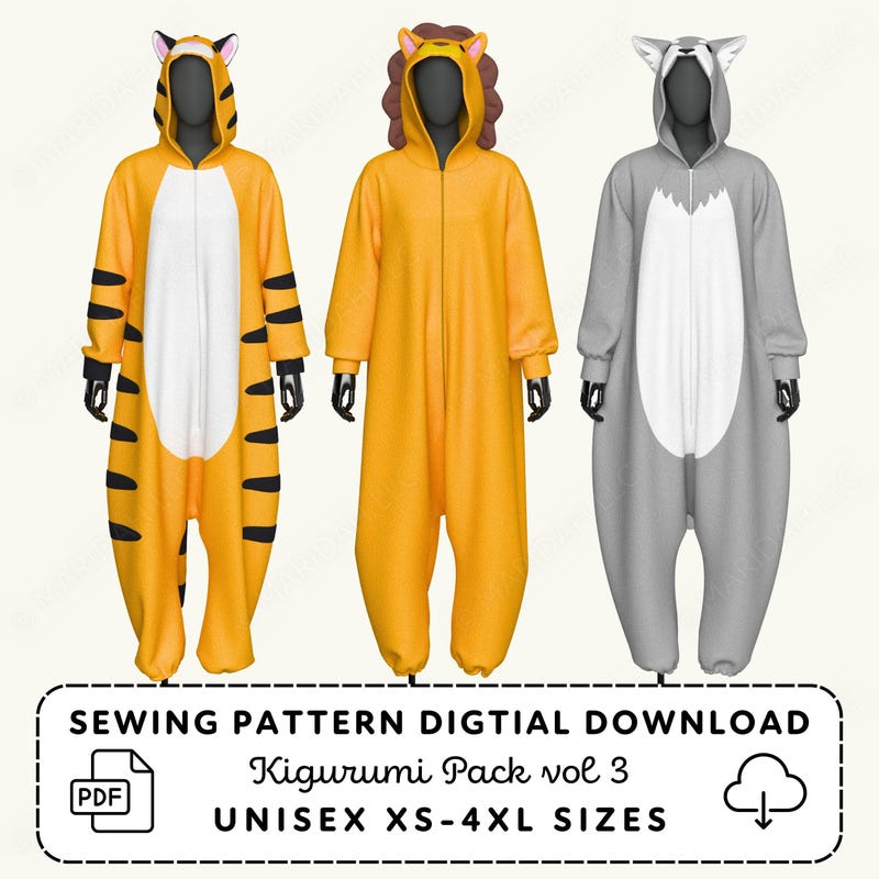 Lion Cosplay Pattern - Etsy