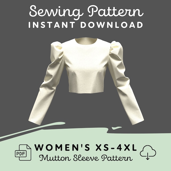 Leg of Mutton Sleeve - Etsy UK