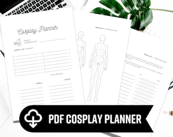 Cosplay Planner - Etsy