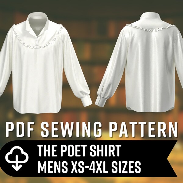 Poet Shirt - Etsy