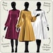 Bishop Sleeve Dress Sewing Pattern | Womens XS-4XL (PDF Digital ...