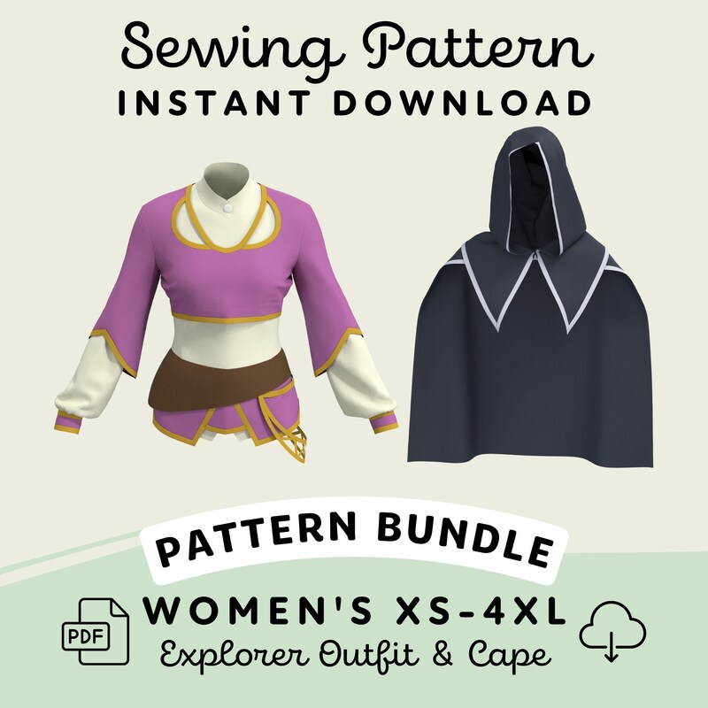 Cosplay Pattern - Etsy