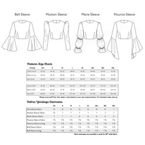 Sleeve Sewing Pattern Pack Vol 3 | Womens XS-4XL PDF Cosplay Pattern ...