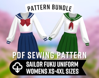 Sailor Moon Costume Pattern - Etsy UK