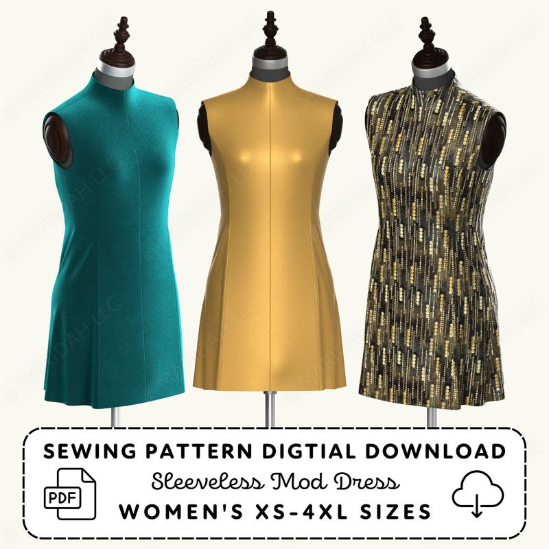 Mod Dress - Etsy