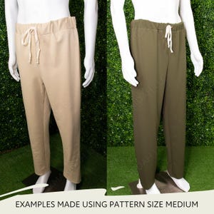 Drawstring Pants Sewing Pattern: Mens XS-4XL Cosplay Costume (digital ...
