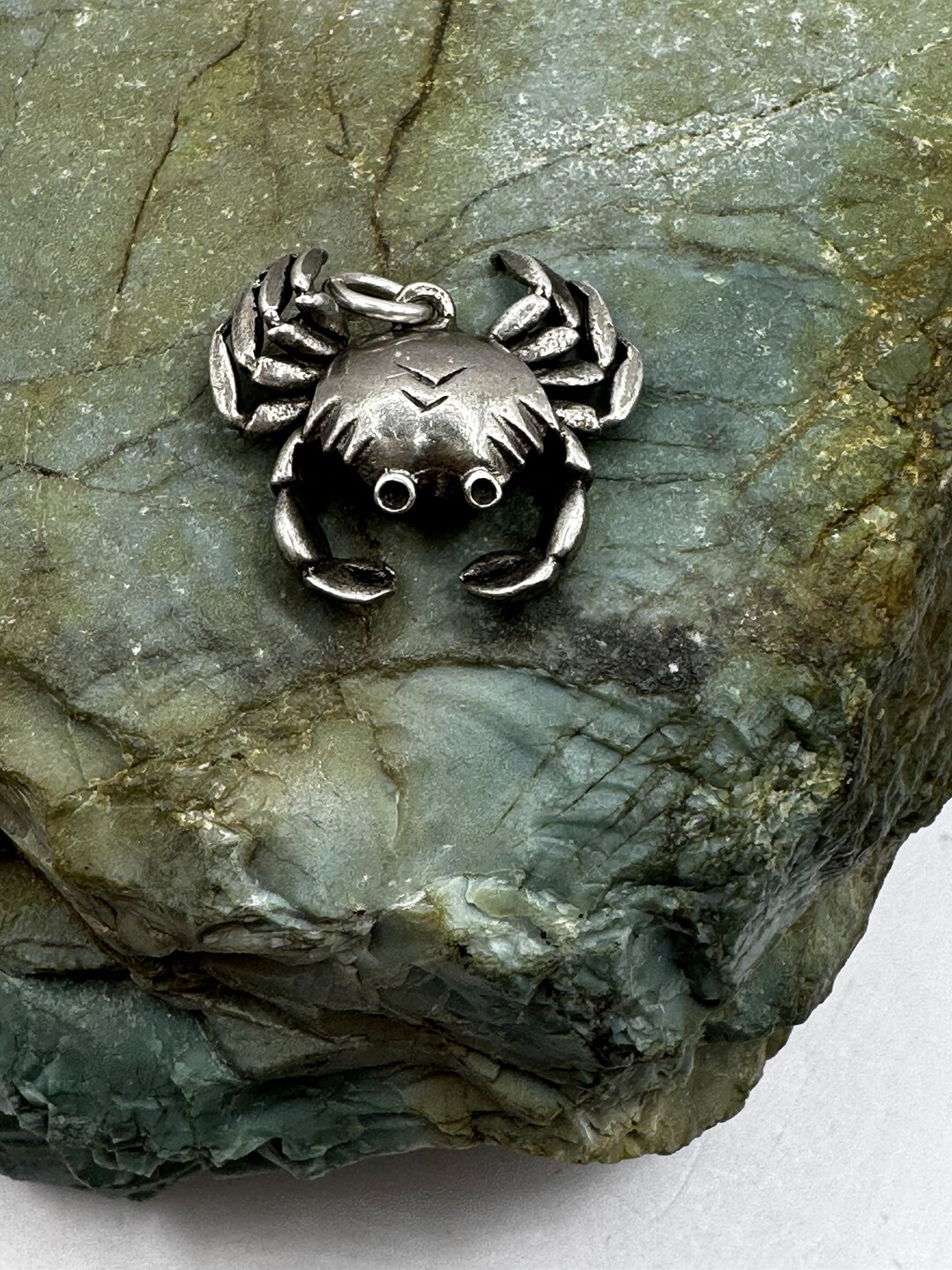 Vintage Sterling Silver Zodiac Crab Cancer Charm Pendant 3/4" (3087) - Etsy