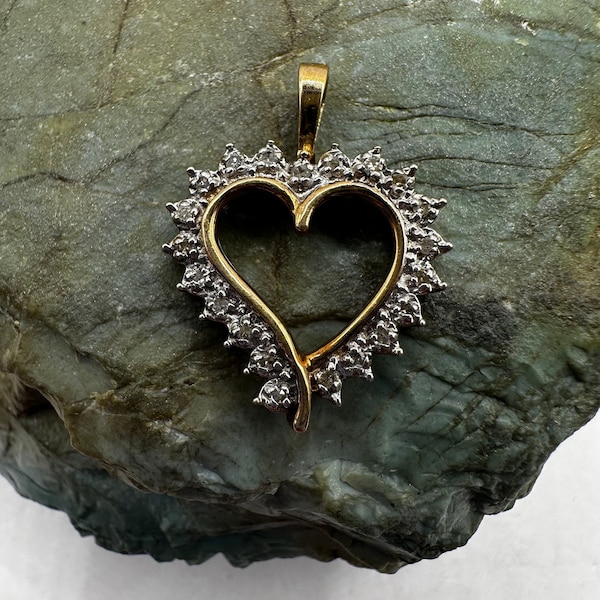 Heart Pendant - Etsy