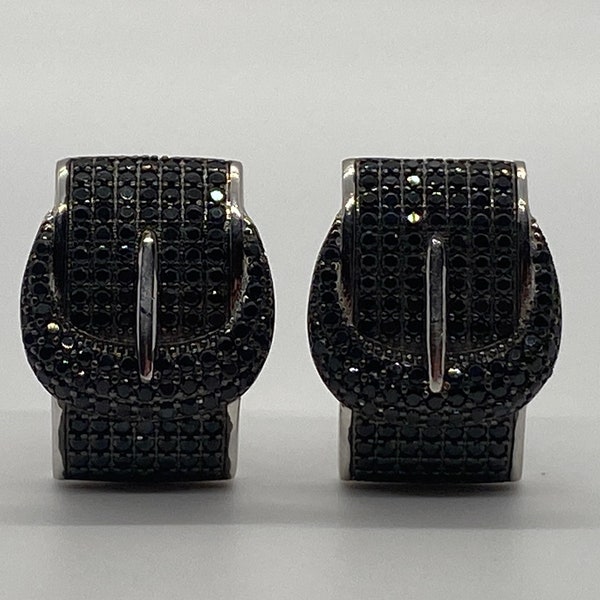 Buckle Earrings - Etsy