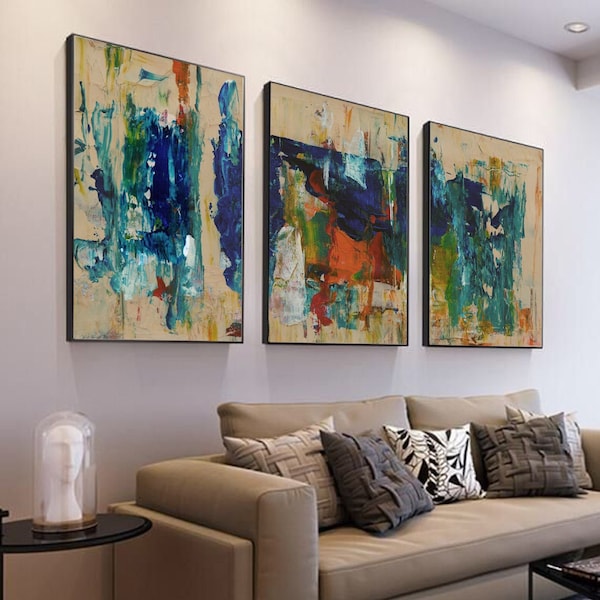 Triptych Wall Art - Etsy