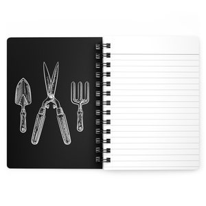 Soil Journal Spiral Notebook -- Black It Starts With Soil Notebook ...