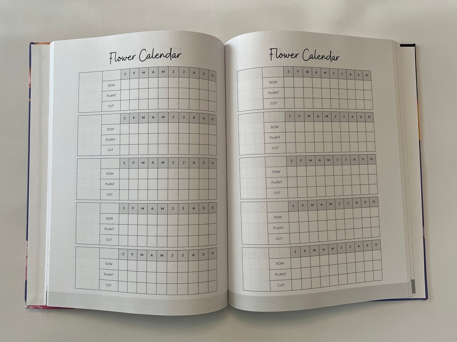 Cut Flower Garden Planner and Log Book: Garden Journal for Growing ...