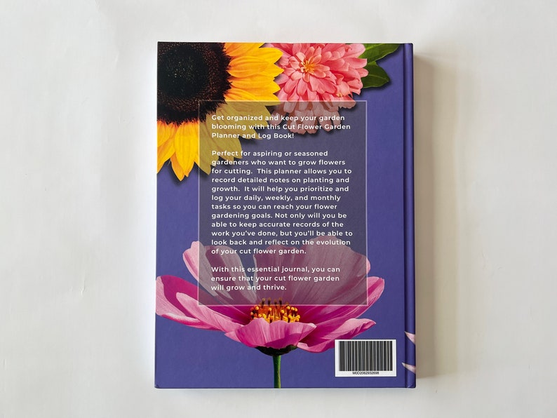 Cut Flower Garden Planner and Log Book: Garden Journal for - Etsy