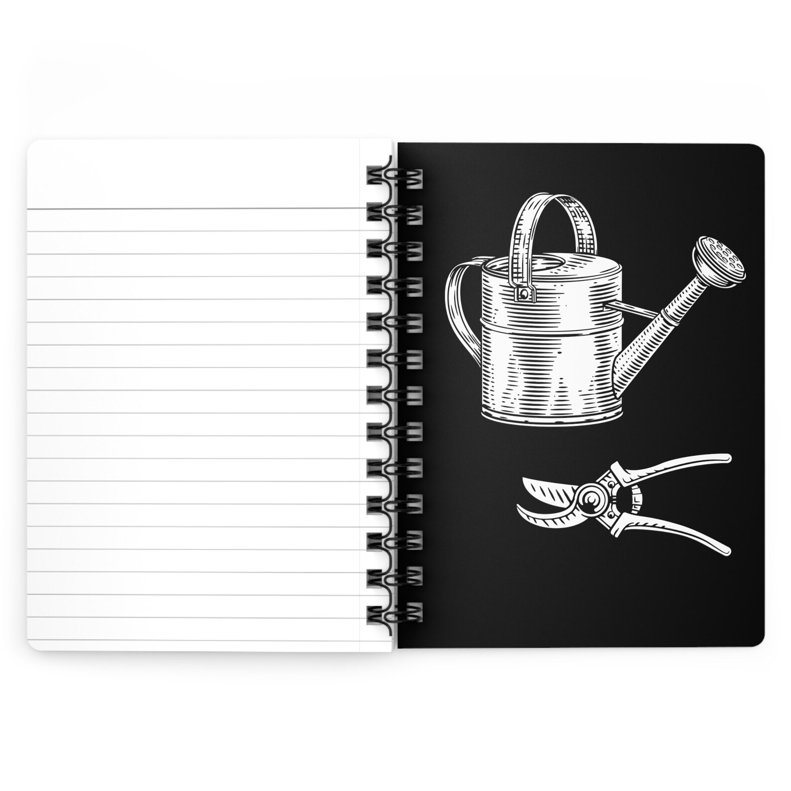 Soil Journal Spiral Notebook -- Black It Starts With Soil Notebook ...