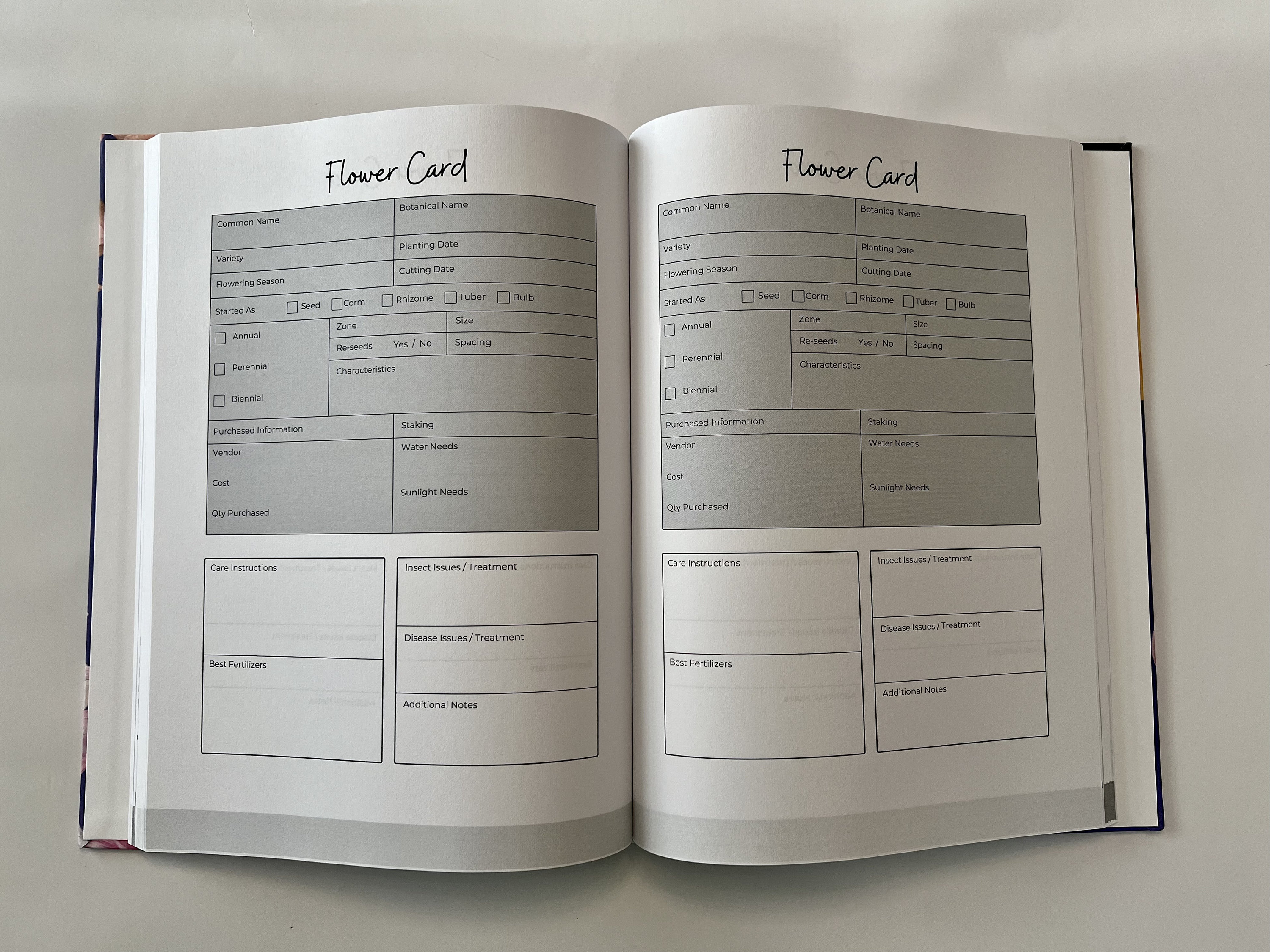 Cut Flower Garden Planner and Log Book: Garden Journal for Growing ...