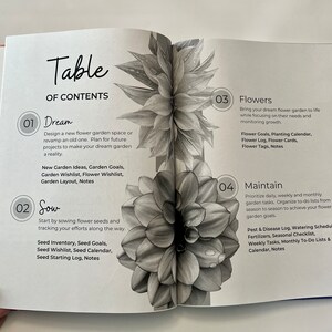 Cut Flower Garden Planner and Log Book: Garden Journal for Growing ...