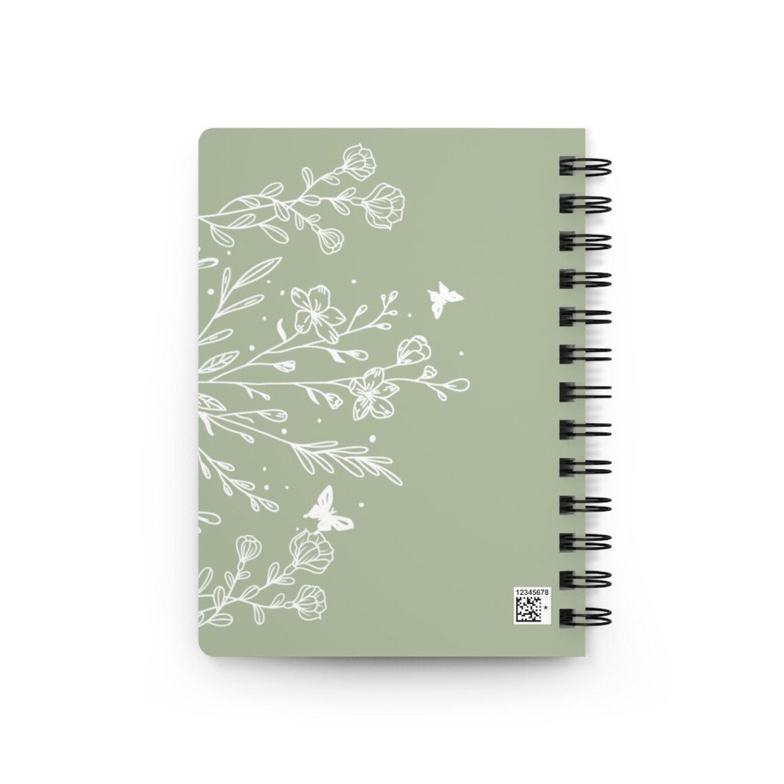 Garden Journal Spiral Notebook -- Mint Green Notebook, Gardeners ...