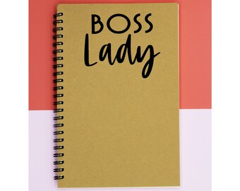 Boss Lady Notebook - Etsy