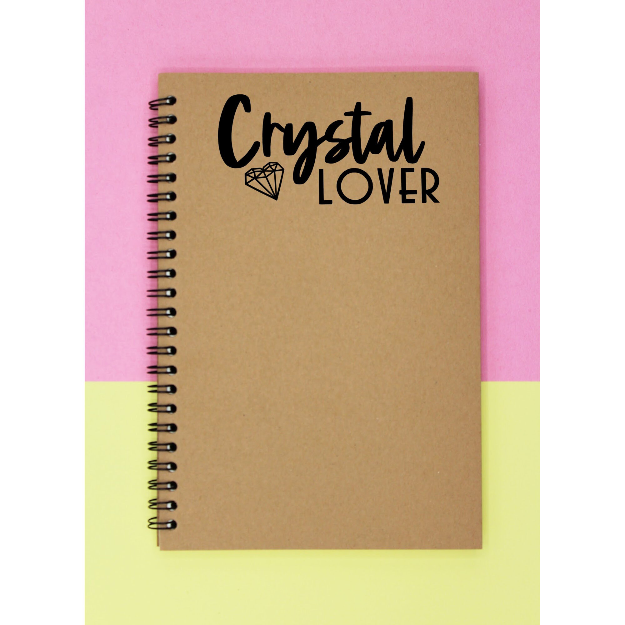 Crystal Lover Journal / Crystal Notebook / Gedicht Notebook / - Etsy ...