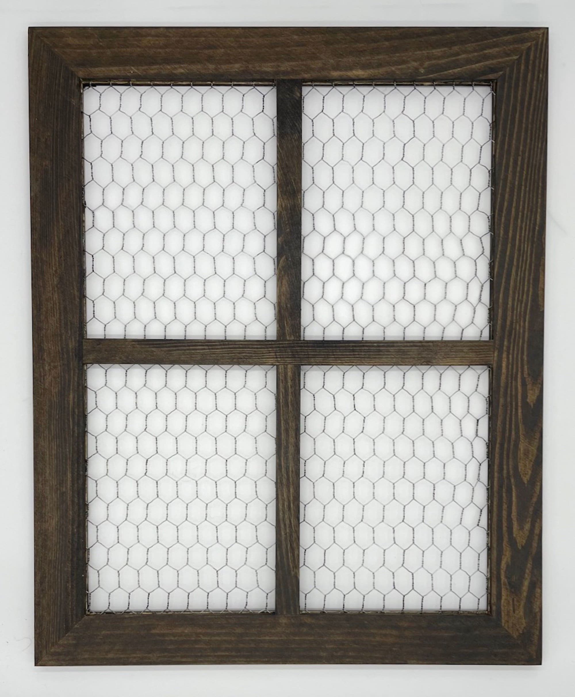 Chicken Wire Frame With Eucalyptus Wreath Rustic Window Frame - Etsy