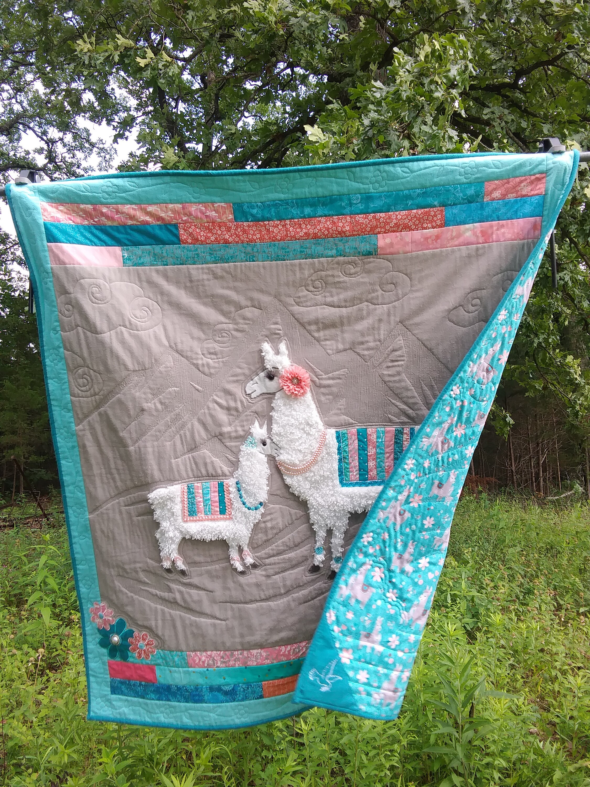 Llama Love You Quilt Pattern Llama Quilt Pattern Quilt Pattern Quilts ...