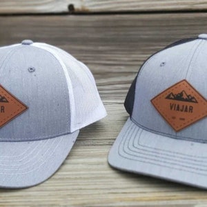 Kids Leather Patch Hat,youth Custom Leather Patch Hats, Logo Hats ...