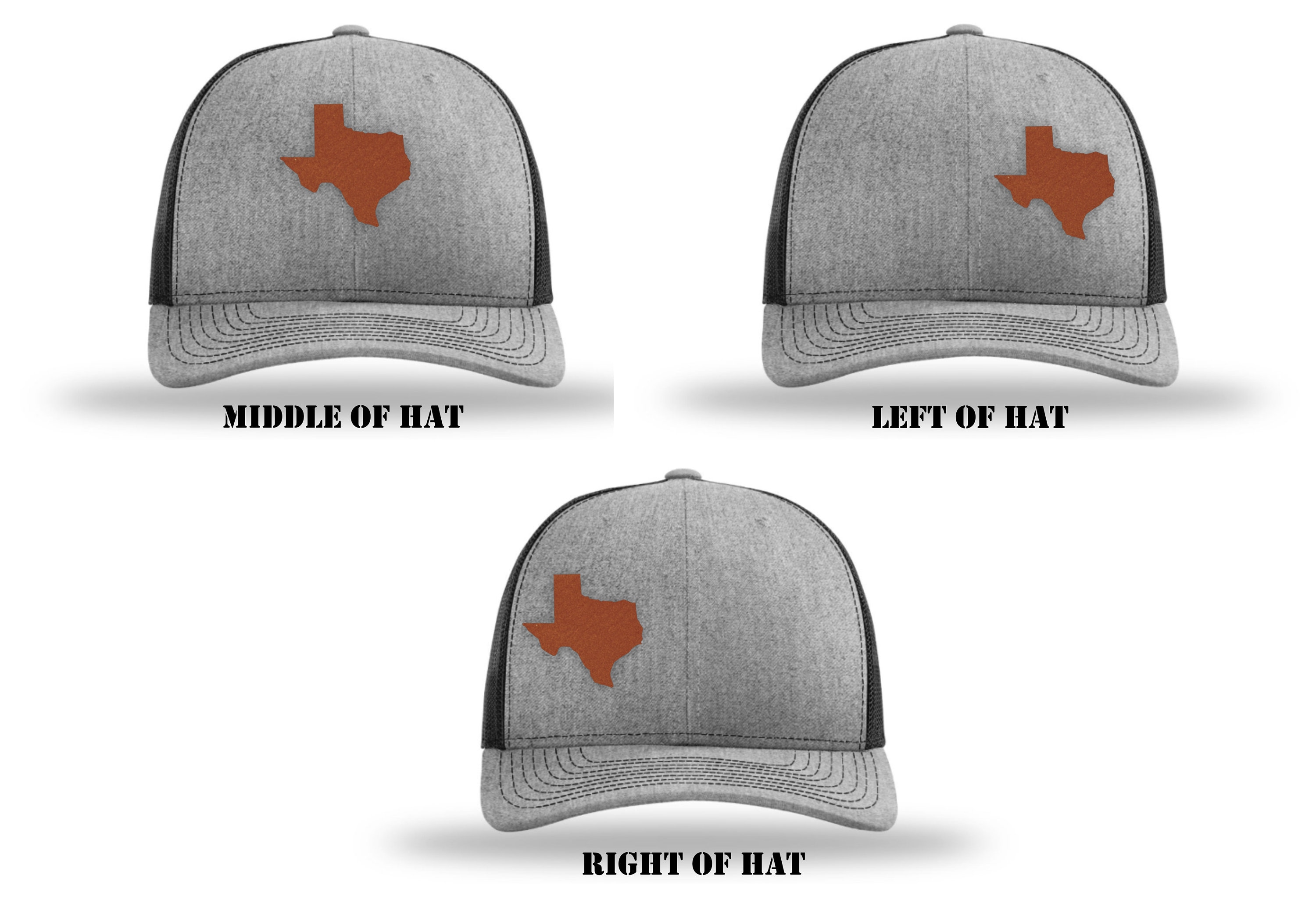 Cow cattle tag Leatherette Patch Hats cattle tag Logo Hats | Etsy