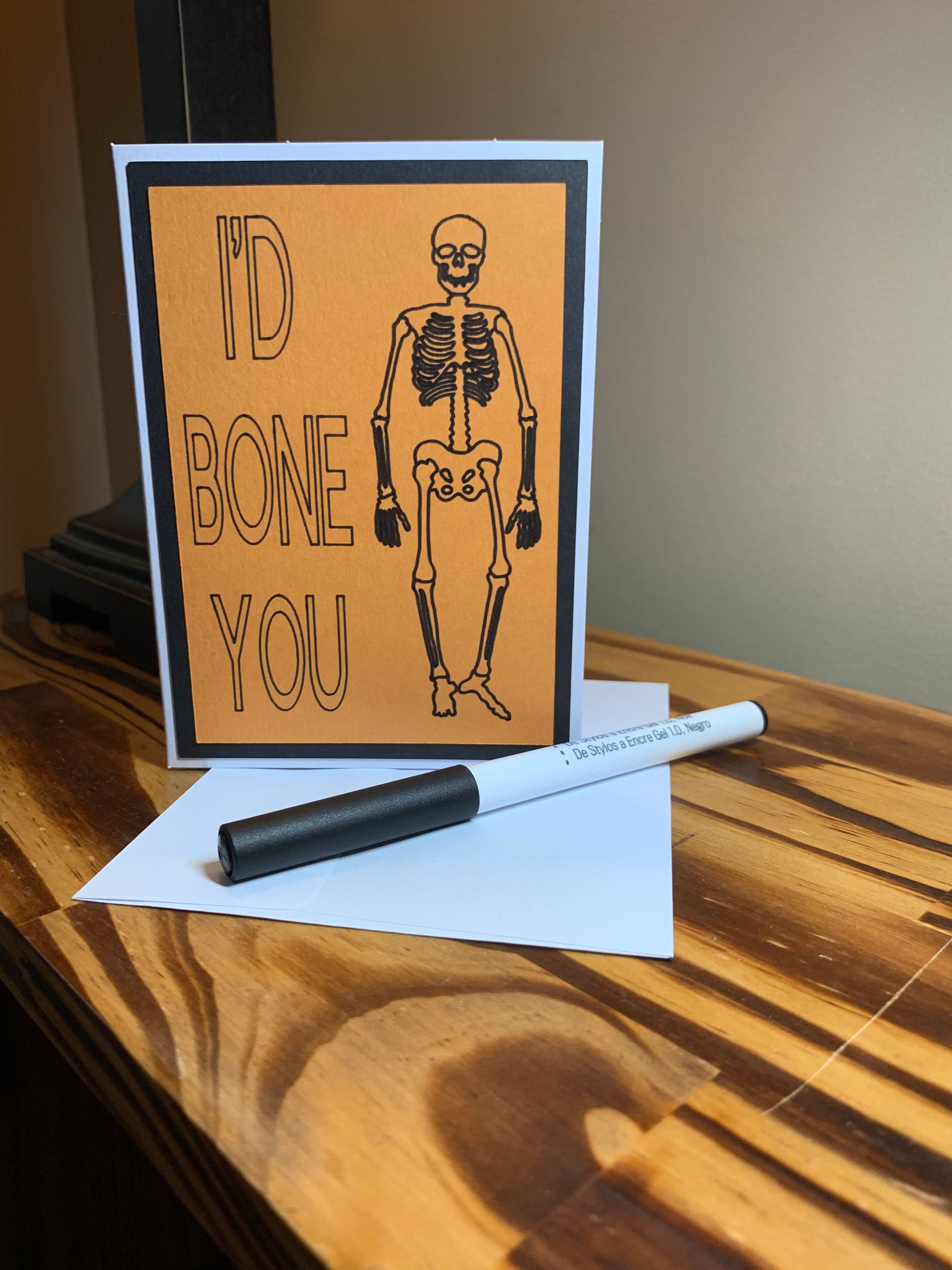 Mature Handmade Adult Humor Card I'd Bone You Funny Card - Etsy