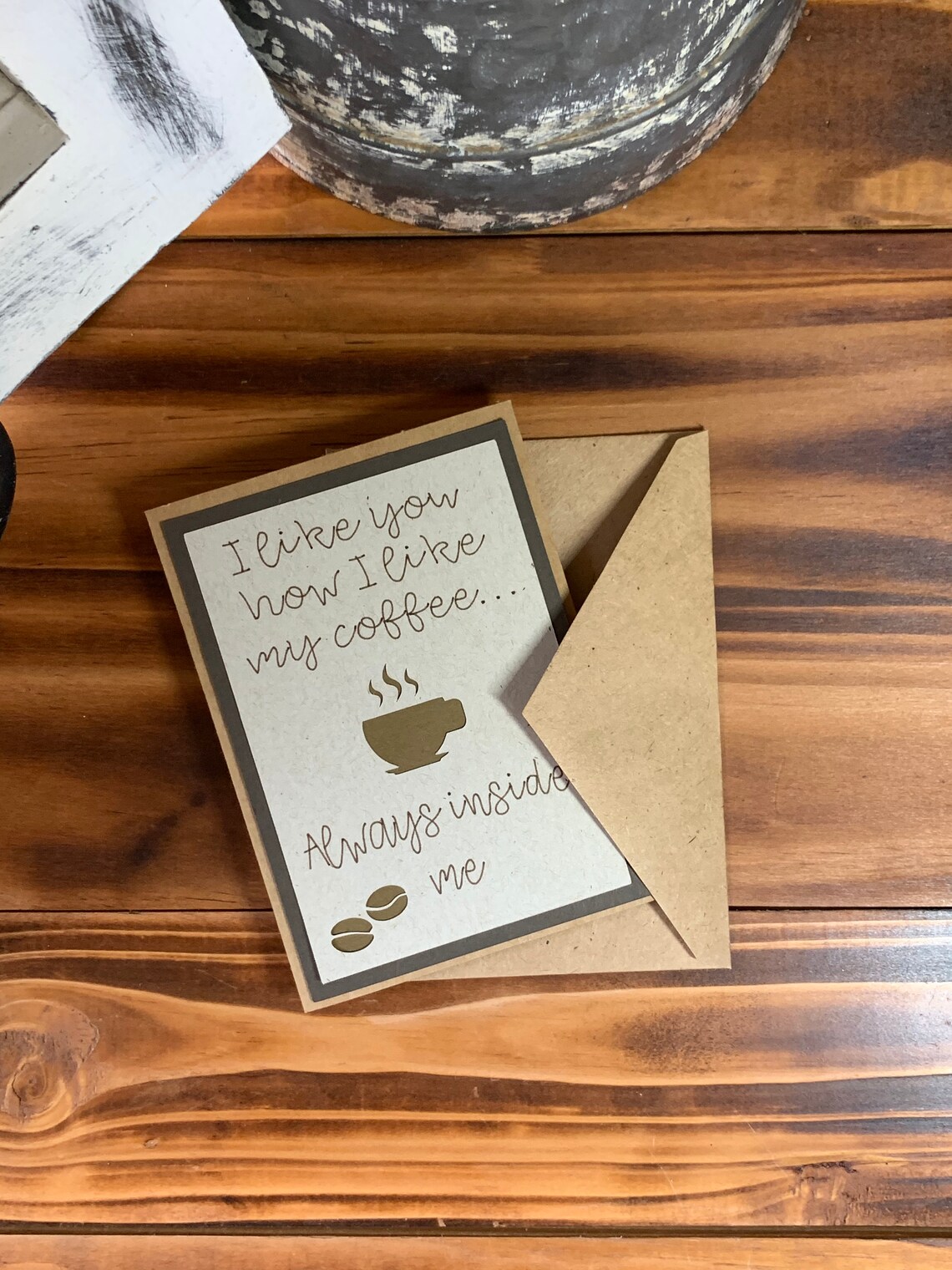 Handmade Card With Adult Humor I Like You How I Like My - Etsy