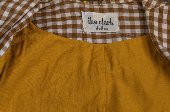 Chic Academia Styled 50s/60s Brown Gingham Suit Set, … - Gem