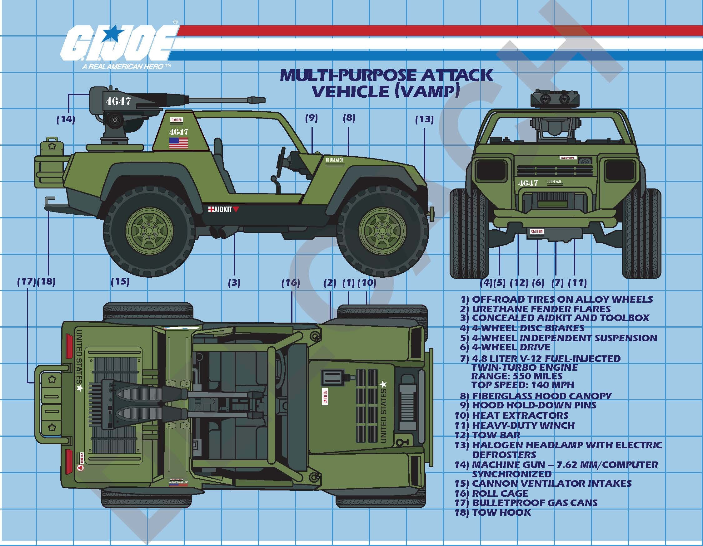 Gi Joe Vamp for sale | Only 2 left at -70%