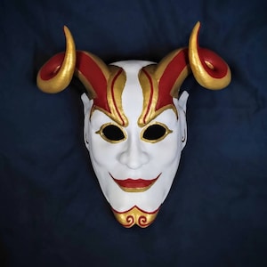 Lucifer Morningstar Mask / Venetian Devil Mask / - Etsy