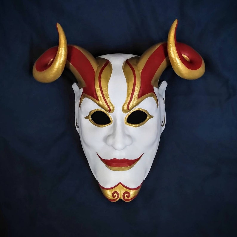 Lucifer Morningstar Mask / Venetian Devil Mask / - Etsy