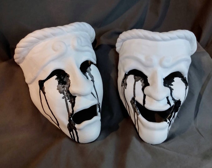 SCP 035 Mask / Greek Comedy & Tragedy Masks / Theater Masks - Etsy