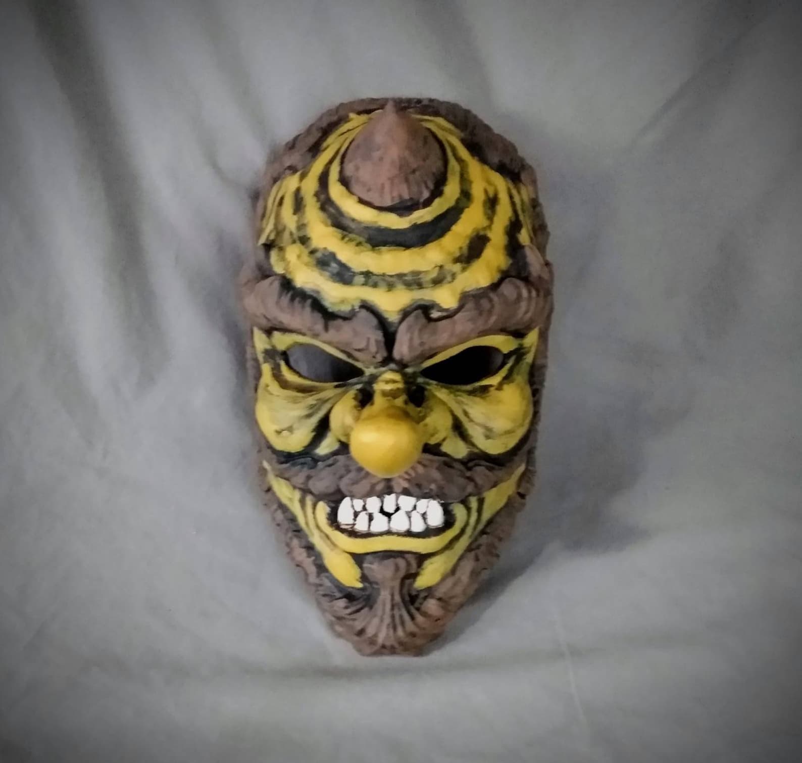 Tengu Mask Yellow Tengu Mask | Etsy
