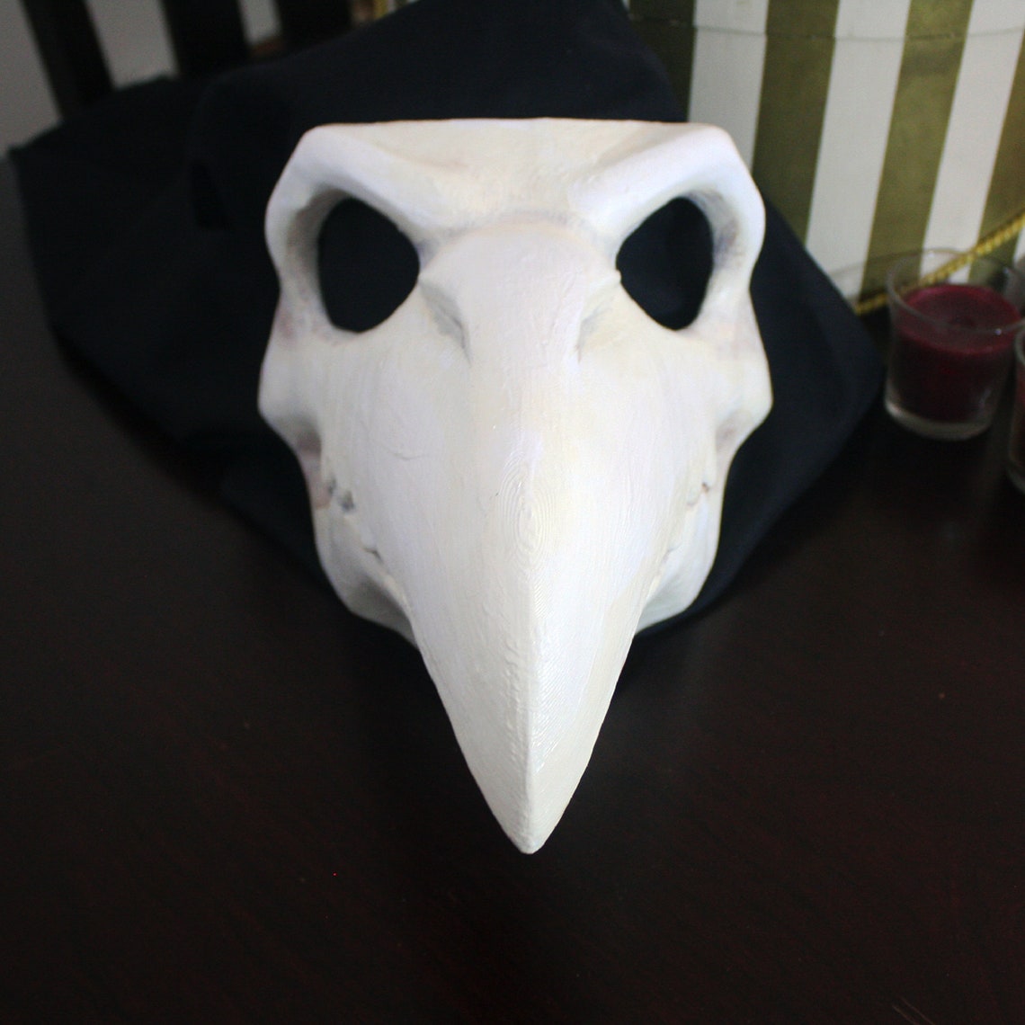 Raven Skull Mask / Nevermore Inspired Mask / Wearable - Etsy